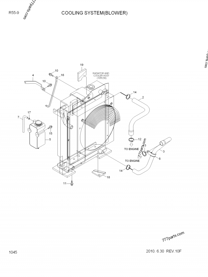11M8-42330 TANK-RESERVOIR - 11m842330 - Hyundai spare part | 777parts.com
