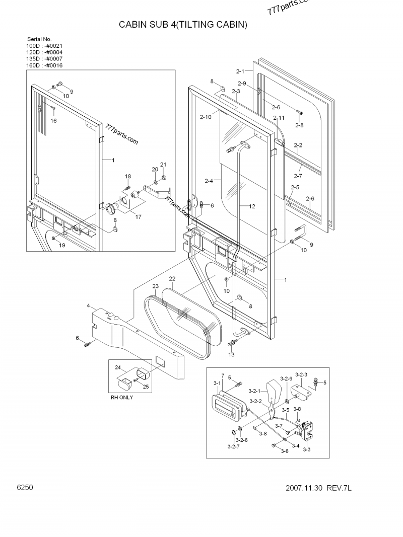 71FT-07080 COVER-LH - 71ft07080 - Hyundai spare part | 777parts.com