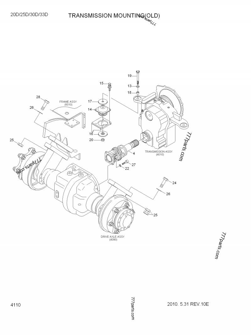 81HA-30032 DRIVE SHAFT ASSY - 81ha30032 - Hyundai spare part | 777parts.com