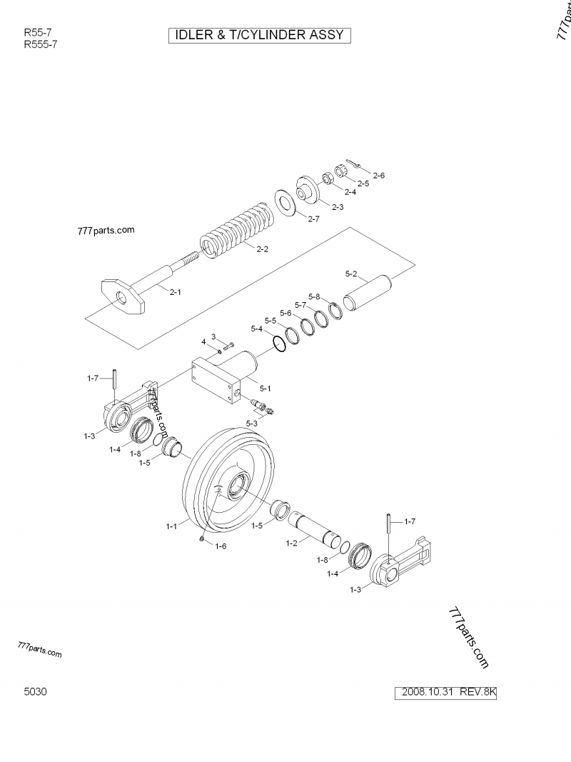 81M6-56100 SPACER - 81m656100 - Hyundai spare part | 777parts.com
