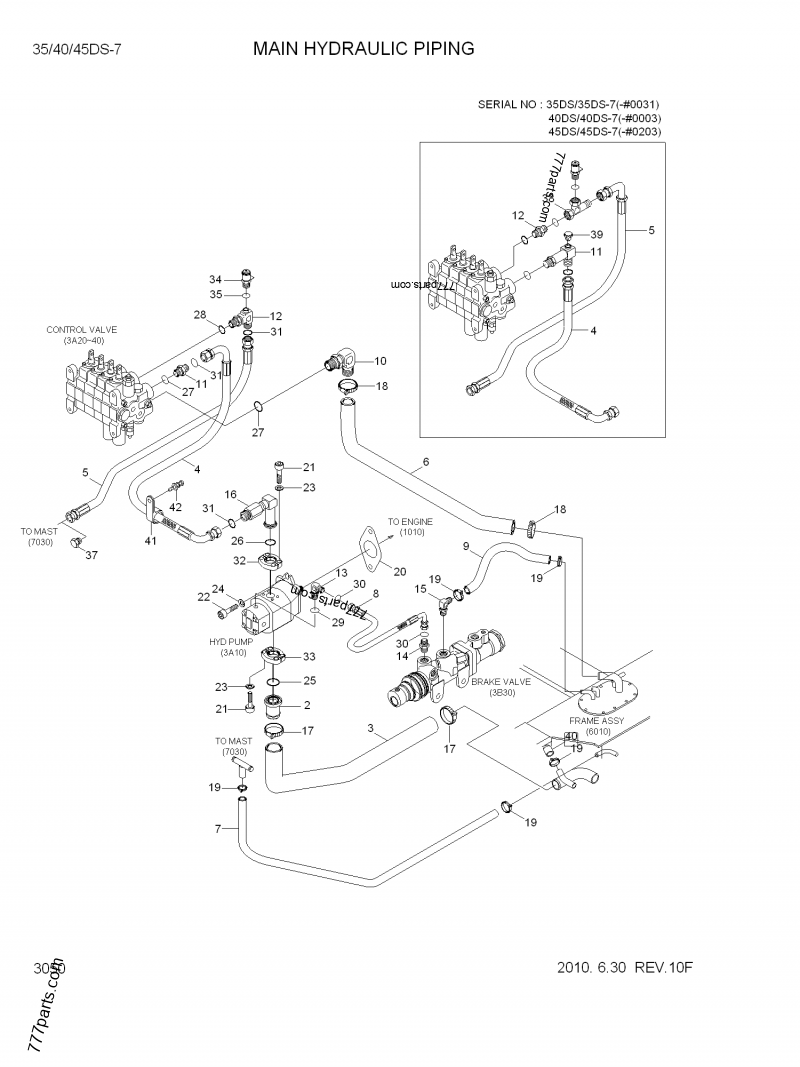 P220-110102 PLUG-HYDRAULIC - p220110102 - Hyundai spare part | 777parts.com