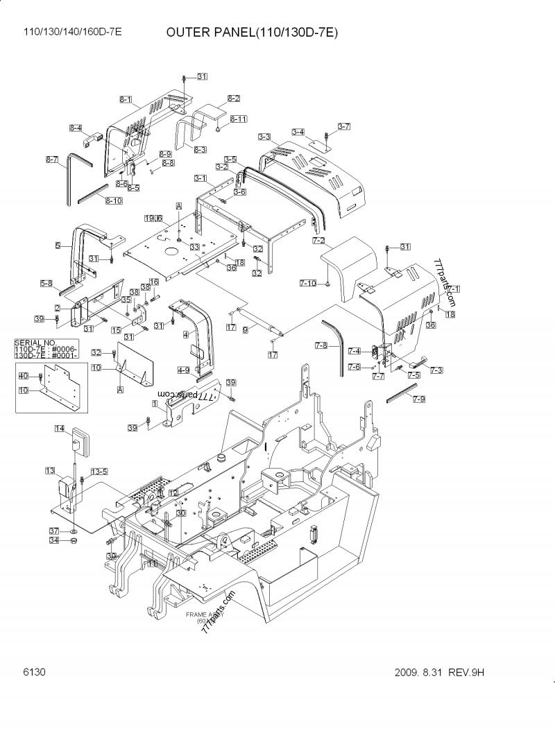 S441-160006 WASHER-HARDENED - s441160006 - Hyundai spare part ...