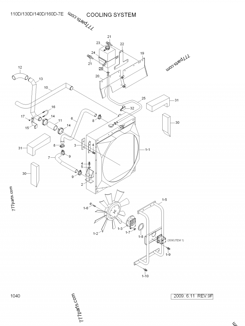 S441-160006 WASHER-HARDENED - s441160006 - Hyundai spare part ...
