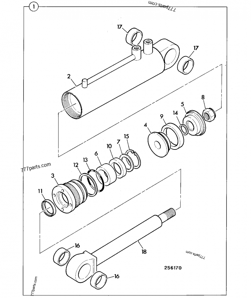 511/58611 Seal, fluid - 51158611 - JCB spare part | 777parts.com
