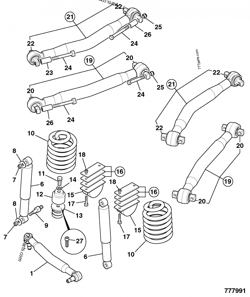 331/67820 Stop, bump - 33167820 - JCB spare part | 777parts.com