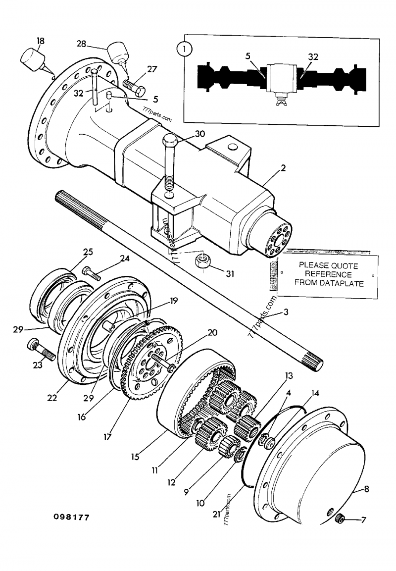 821/00209 Circlip - 82100209 - JCB spare part | 777parts.com