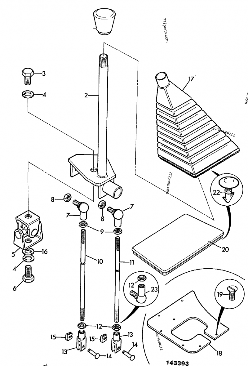 826/00927 Joint, ball - 82600927 - JCB spare part | 777parts.com