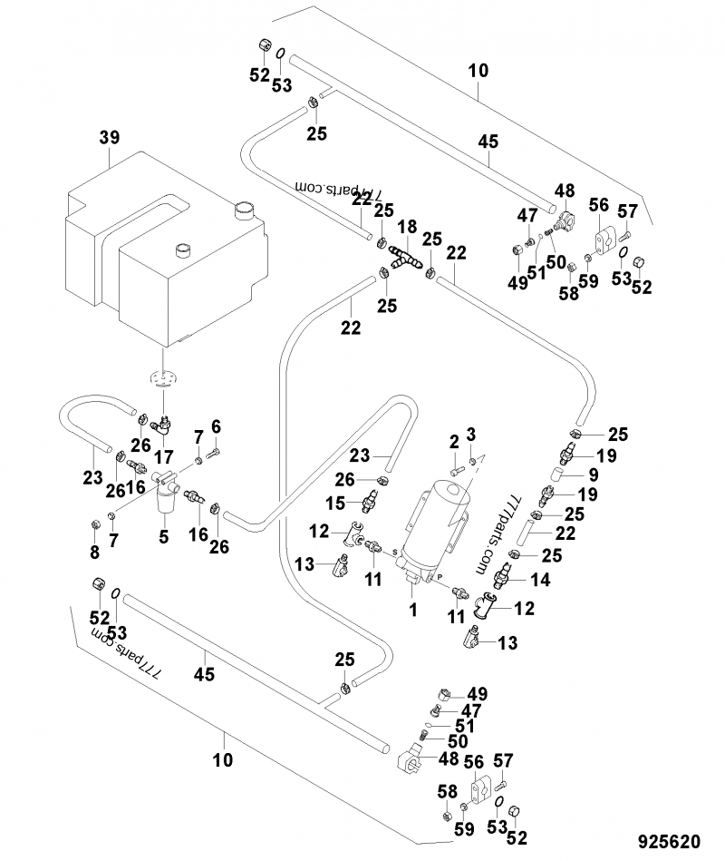 2526/03030 Valve - 252603030 - JCB spare part | 777parts.com