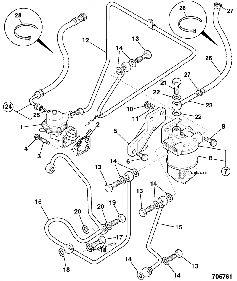02/103562 Stud - 02103562 - JCB spare part | 777parts.com