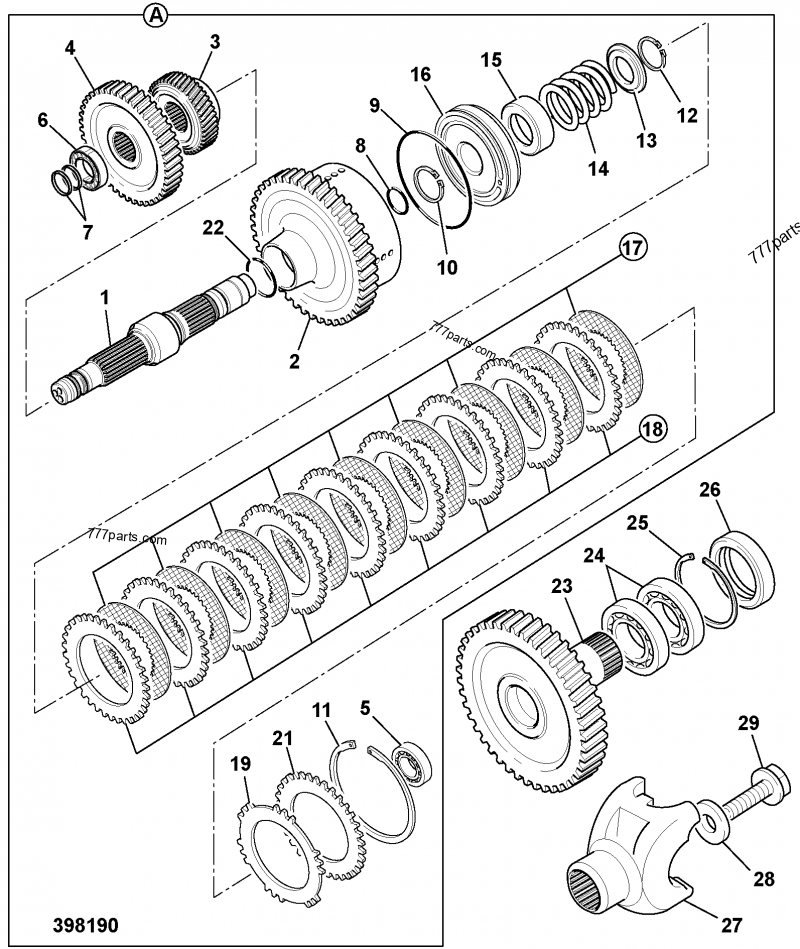 331/16558 Plate, oil baffle - 33116558 - JCB spare part | 777parts.com
