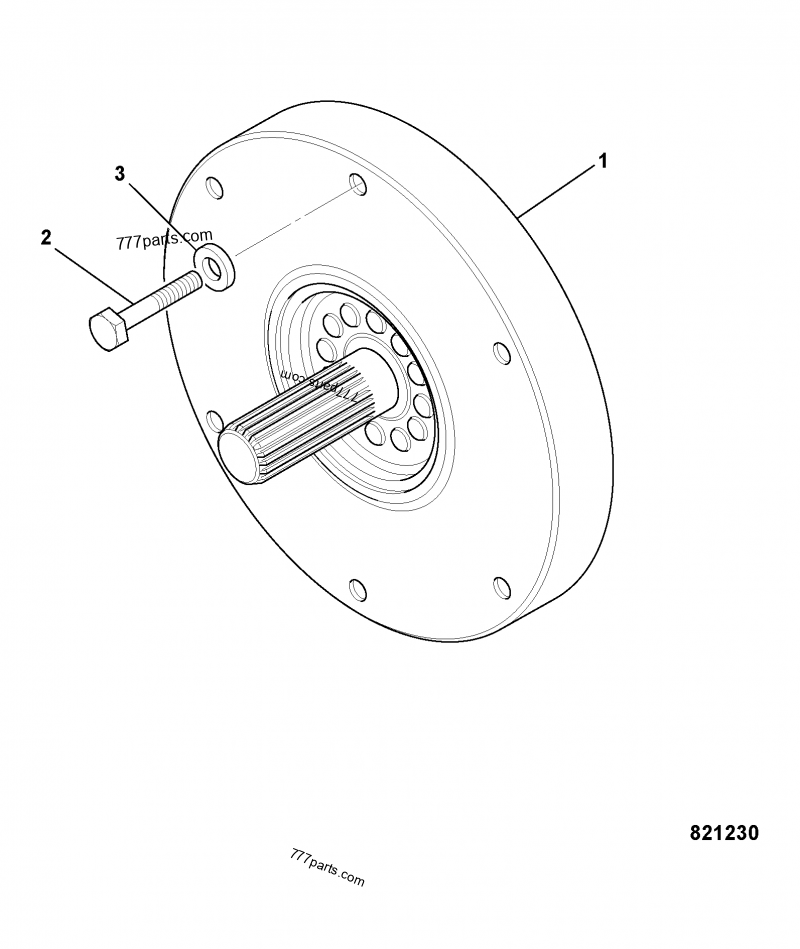 331/30398 Coupling, voith, torsional damper - 33130398 - JCB spare part ...