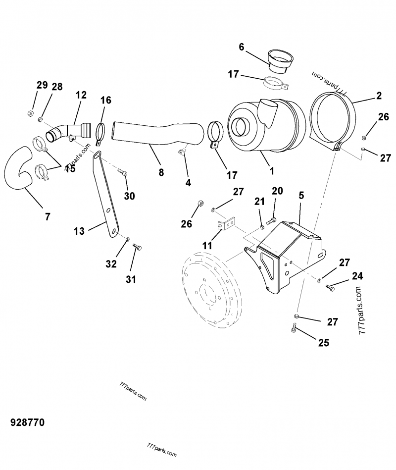 2027/10020 Capscrew, M10x20 - 202710020 - JCB spare part | 777parts.com
