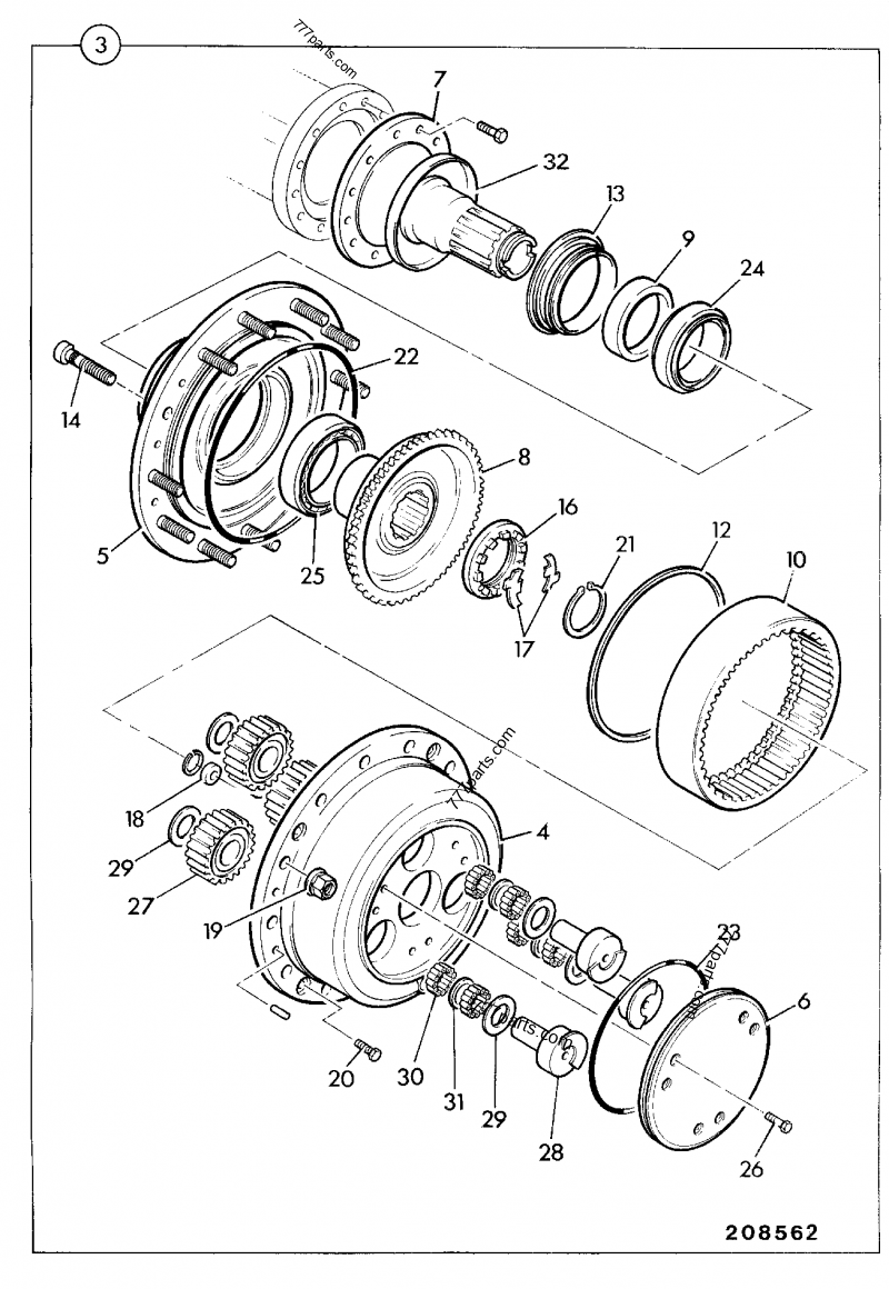 450/24431 Stud, wheel - 45024431 - JCB spare part | 777parts.com
