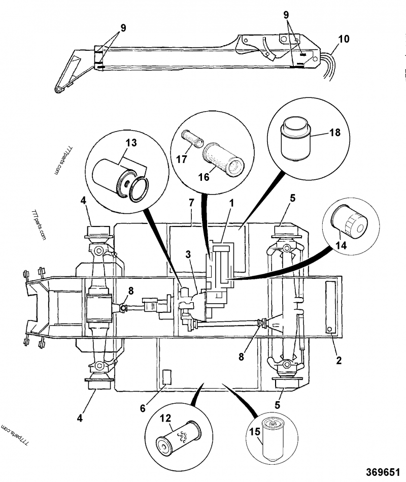 4002/1023 Fluid, hydraulic JCB HP32, 25 litre - 40021023 - JCB spare ...