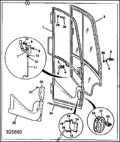 331/36389 Cover, lock - 33136389 - JCB spare part | 777parts.com