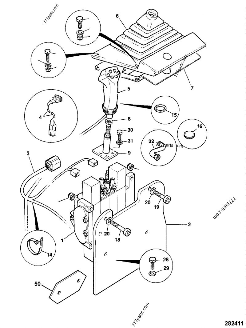 828/00362 Grommet, 70mm - 82800362 - JCB spare part | 777parts.com
