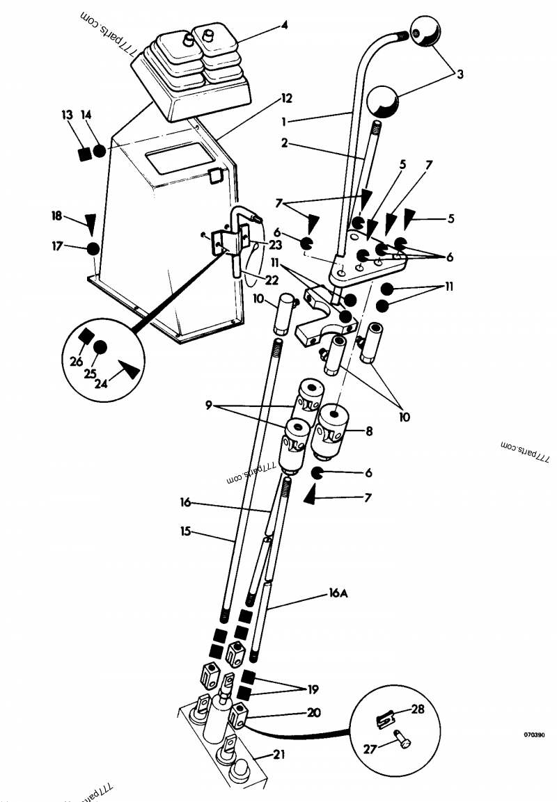 826/00612 Joint, Ball - 82600612 - JCB spare part | 777parts.com