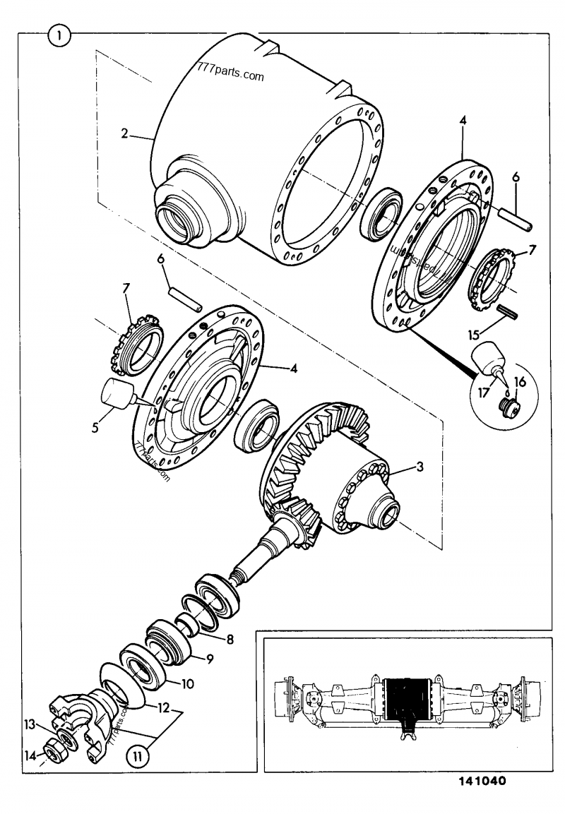 Limited Slip Differential Diagram