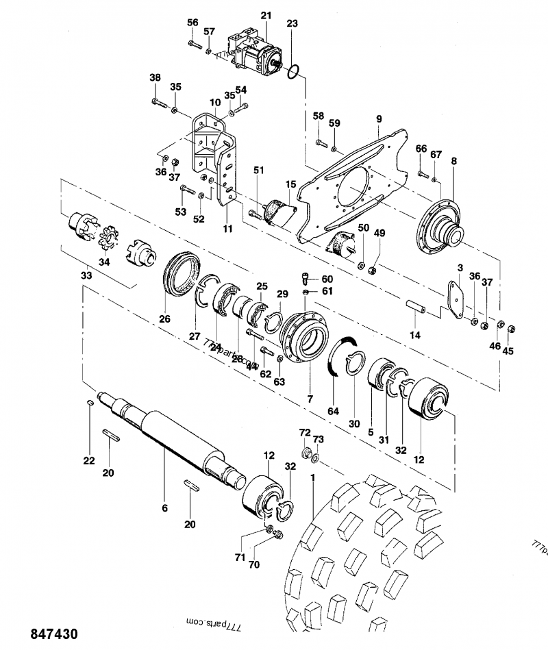 2777/00027 Seal - 277700027 - JCB spare part | 777parts.com