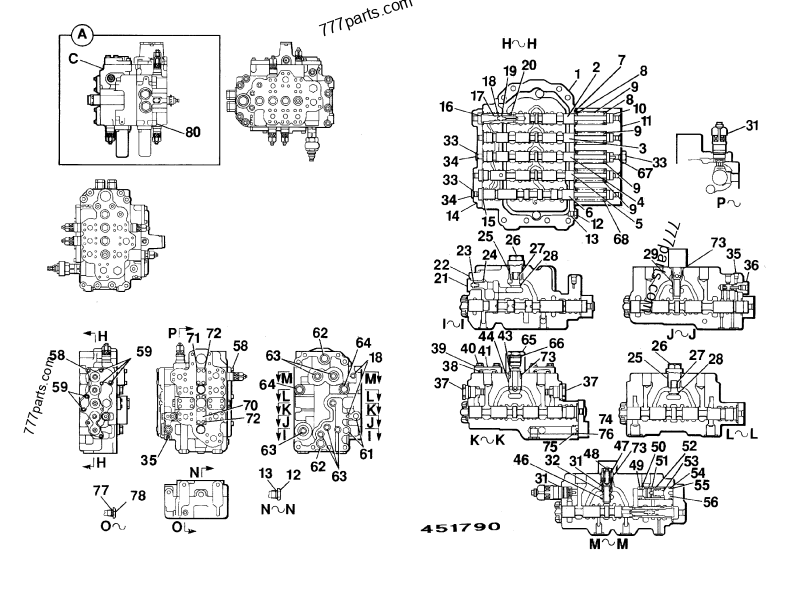 LUU0022 Bolt - JCB spare part | 777parts.com