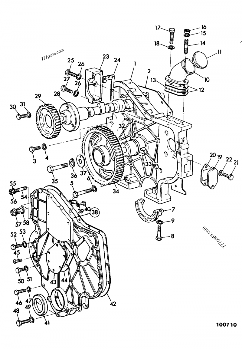 02/130043 Cover - 02130043 - JCB spare part | 777parts.com