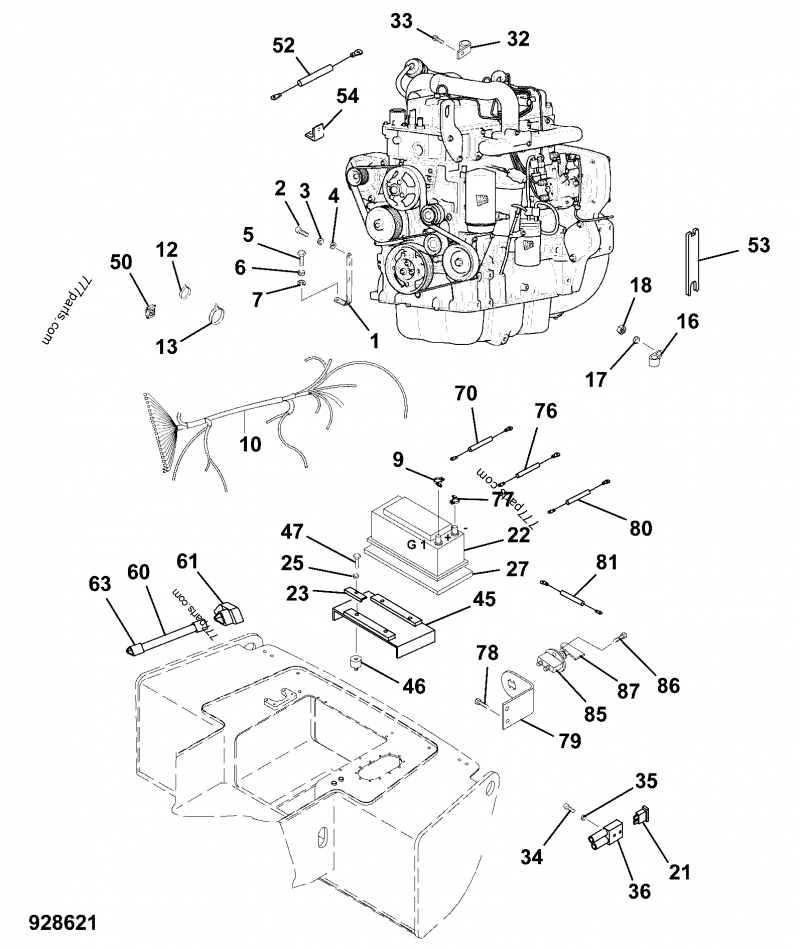 2027/12020 Screw - 202712020 - JCB spare part | 777parts.com