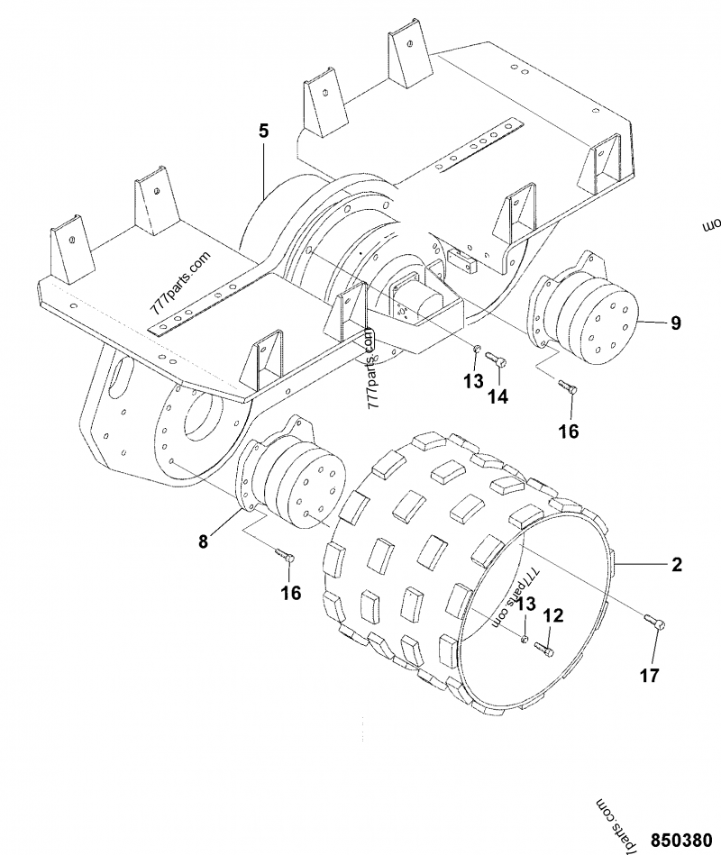 2027/12020 Screw - 202712020 - JCB spare part | 777parts.com