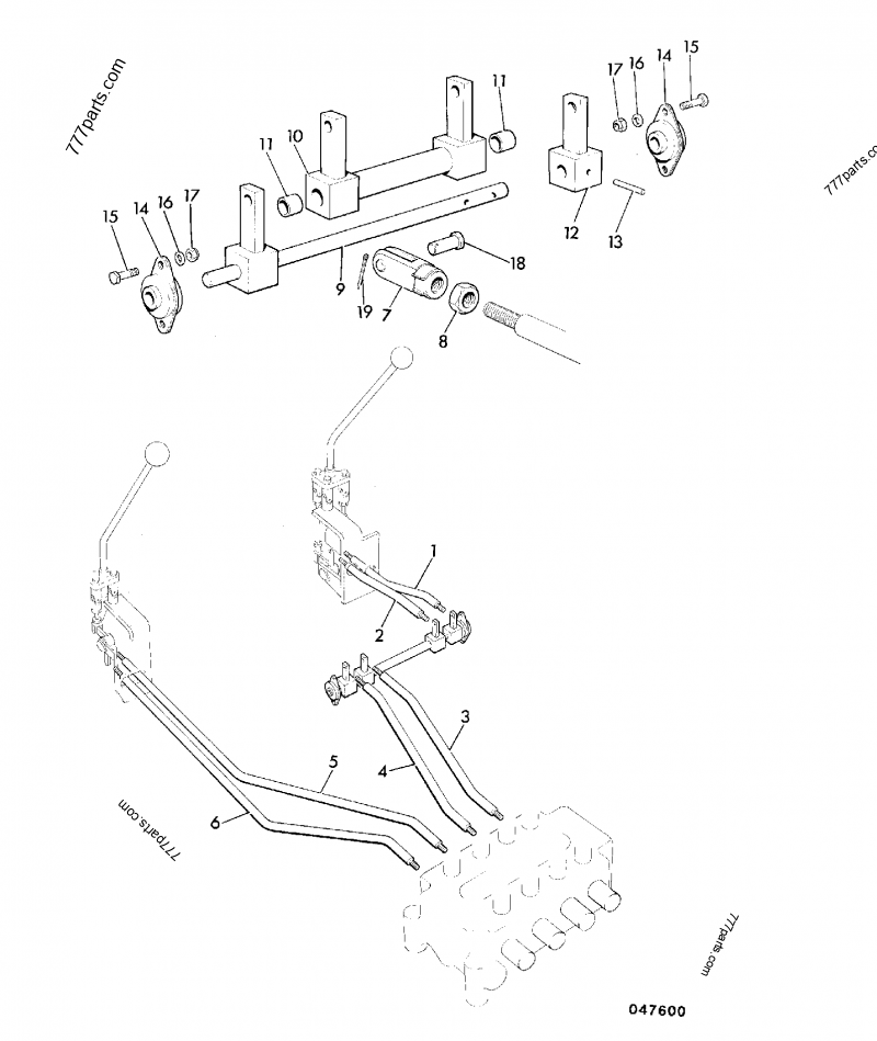 208/08700 Rod - 20808700 - JCB spare part | 777parts.com