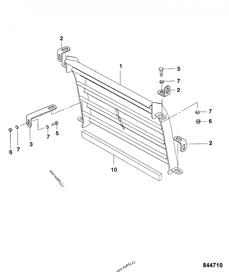 2118/30800 Nut, M8 - 211830800 - JCB spare part | 777parts.com
