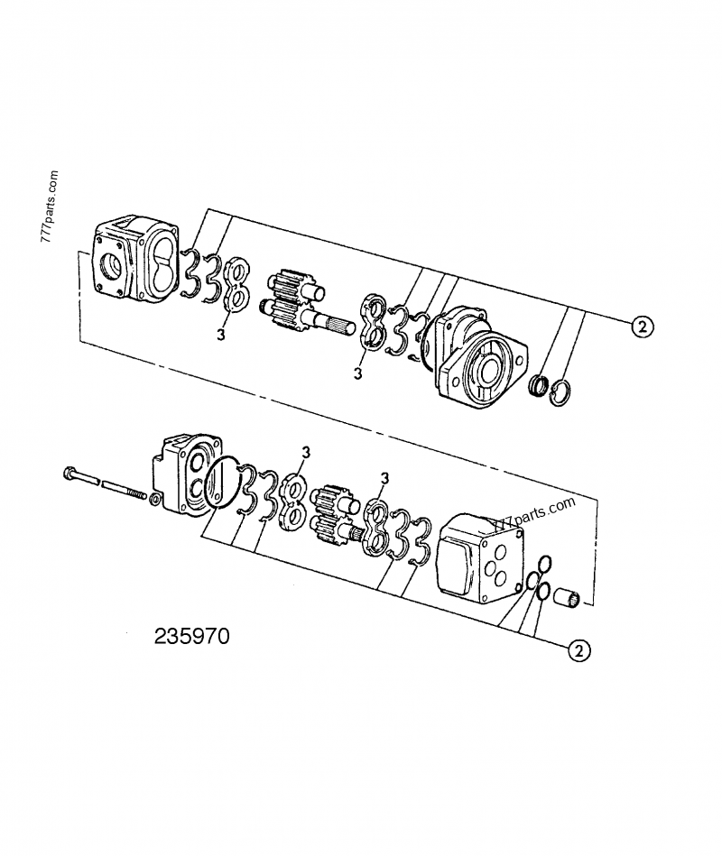 20/902901 Kit-seal, pump - 20902901 - JCB spare part | 777parts.com