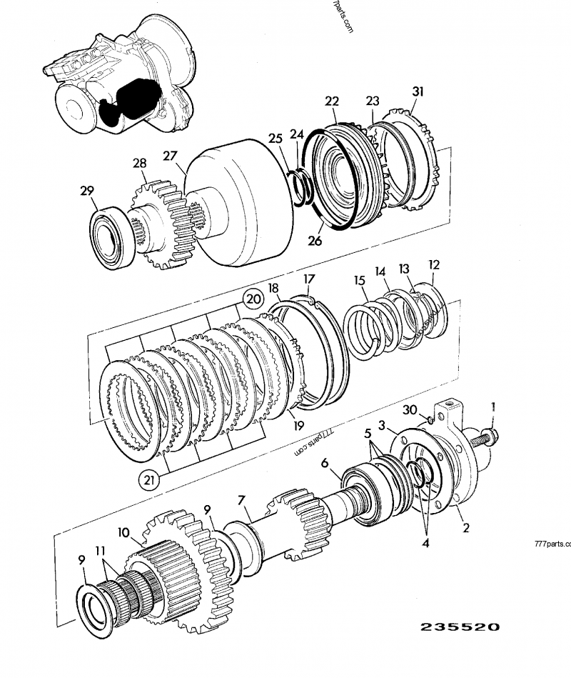445/36702 Washer - 44536702 - JCB spare part | 777parts.com