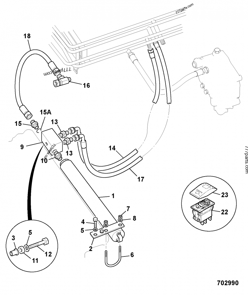 25/221542 Valve, solenoid,smooth ride, system - 25221542 - JCB spare ...