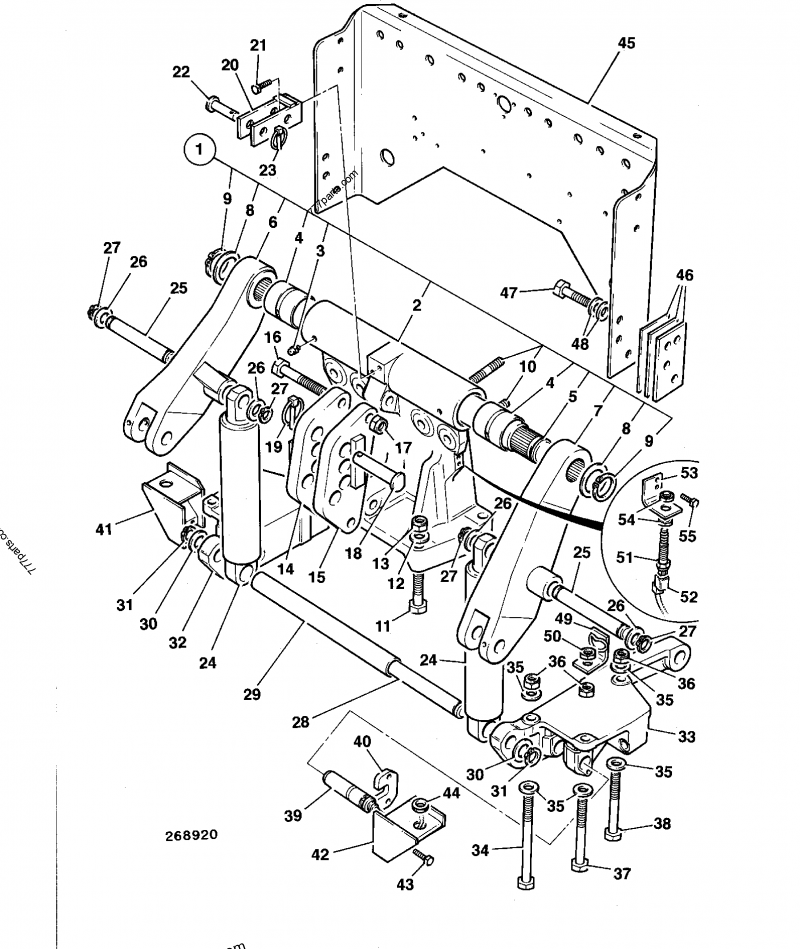 826/01542 Stud, M20 x 90mm long - 82601542 - JCB spare part | 777parts.com