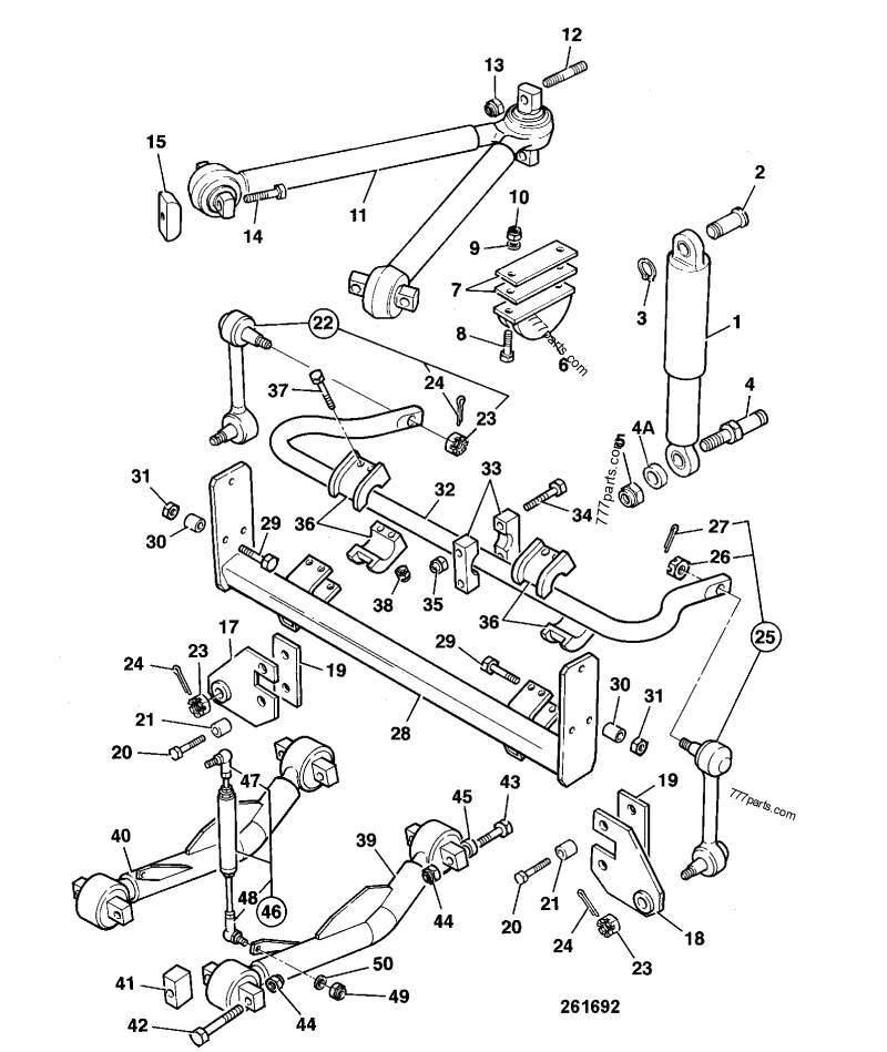 826/01542 Stud, M20 x 90mm long - 82601542 - JCB spare part | 777parts.com