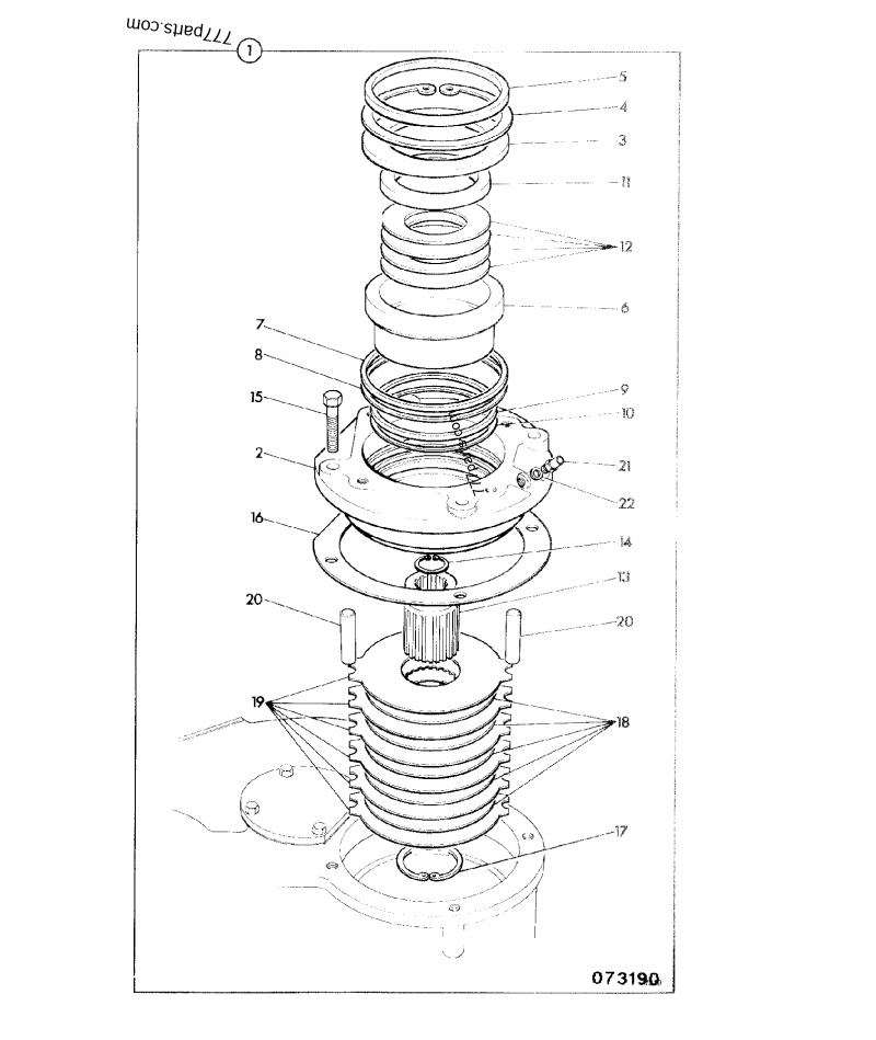 813/00270 Gasket - 81300270 - JCB spare part | 777parts.com