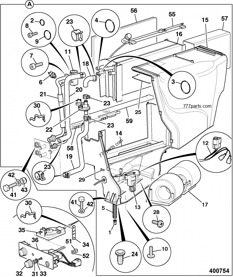 30/926365 Screw, PT K40x8 - 30926365 - JCB spare part | 777parts.com