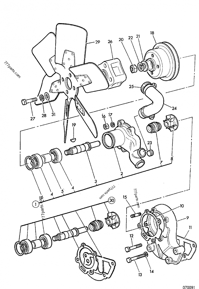 1340/0601Z Nut - 13400601z - JCB spare part | 777parts.com