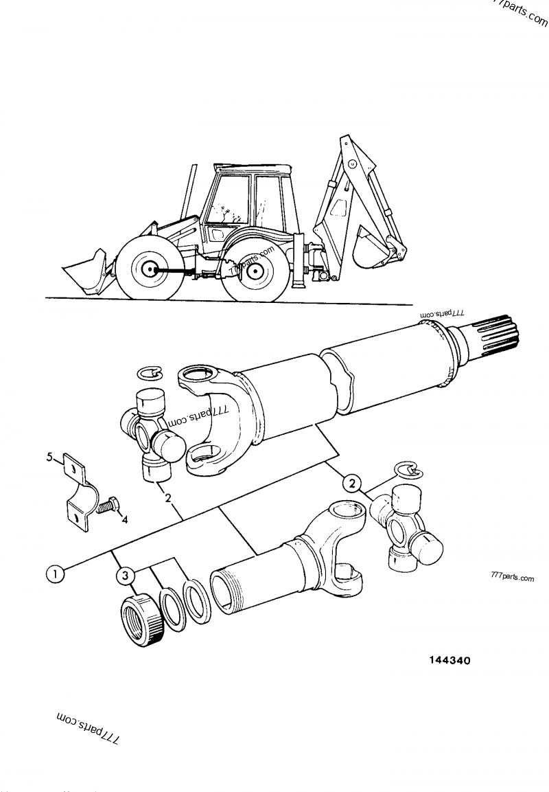 550/42394 Kit, Spider, UNQIN - 55042394 - JCB spare part | 777parts.com