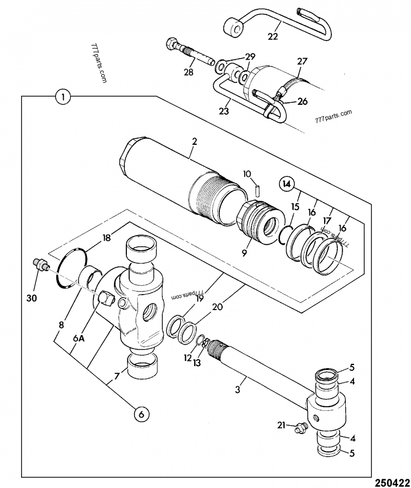 813/00460 Seal, pivot pin, 55x65 - 81300460 - JCB spare part | 777parts.com