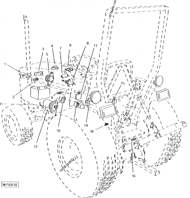 M803344 Relay Module - John Deere spare part | 777parts.com