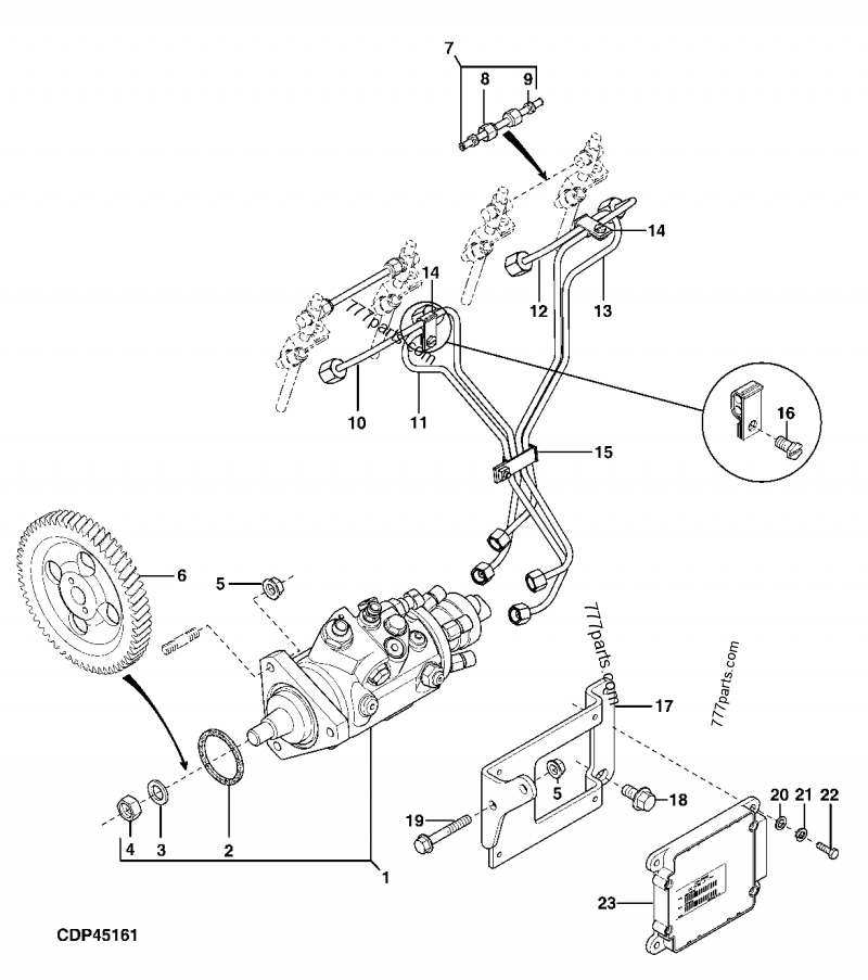 RE532629 Engine Controller - John Deere spare part | 777parts.com