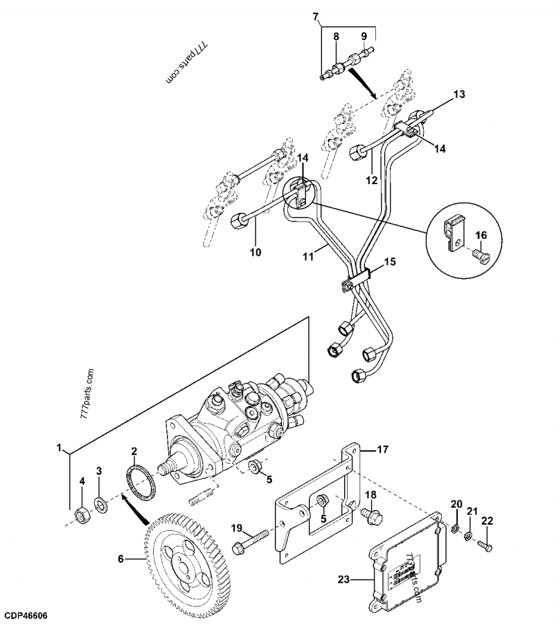 RE532629 Engine Controller - John Deere spare part | 777parts.com