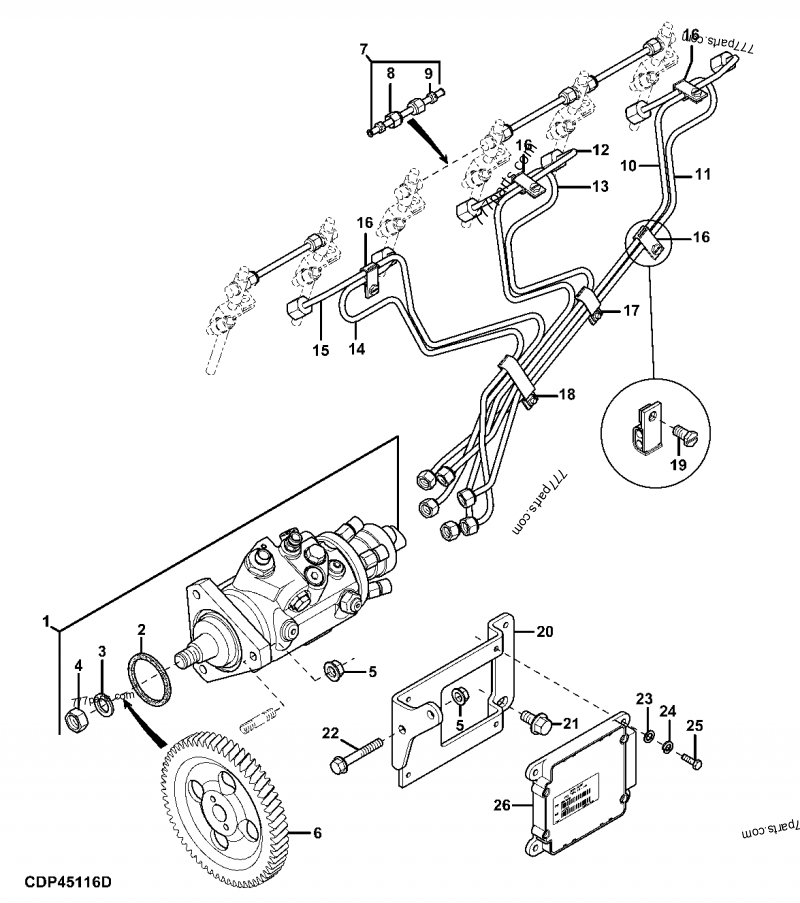 RE532629 Engine Controller - John Deere spare part | 777parts.com