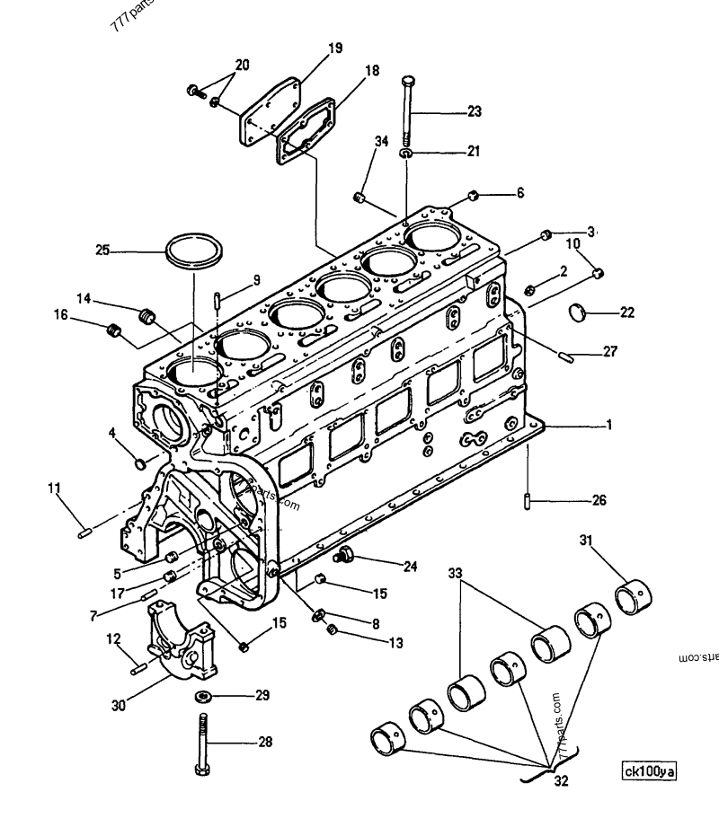 132019 Cover, Water Header - John Deere spare part | 777parts.com