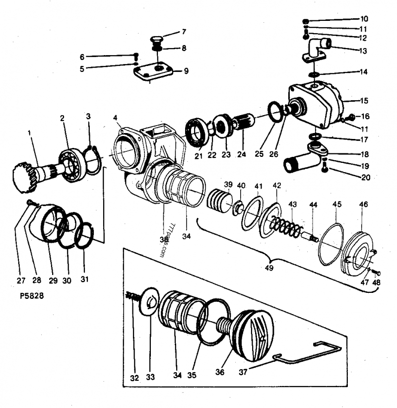 PE78420903 Pump - John Deere spare part | 777parts.com