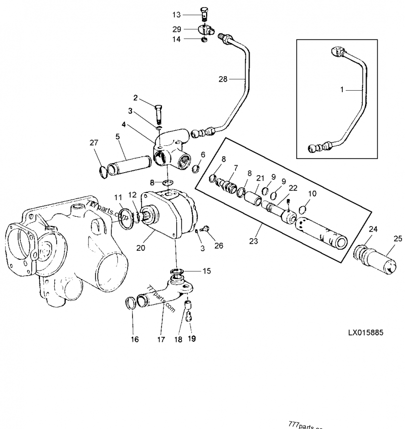 PE78420903 Pump - John Deere spare part | 777parts.com