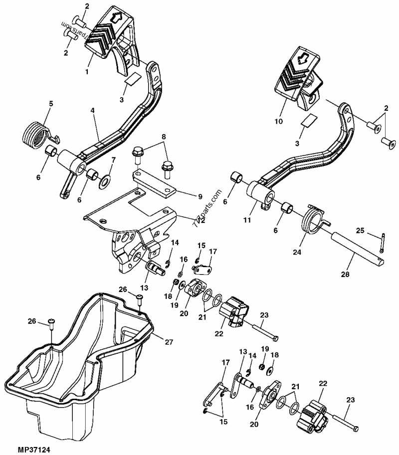MIU10052 Shroud - John Deere spare part | 777parts.com