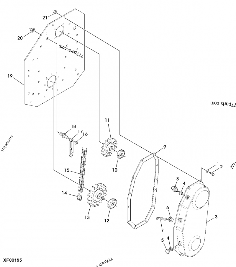 MHF02050034 Ring - John Deere spare part | 777parts.com