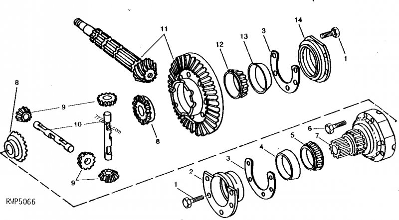 R55776 Housing - John Deere spare part | 777parts.com