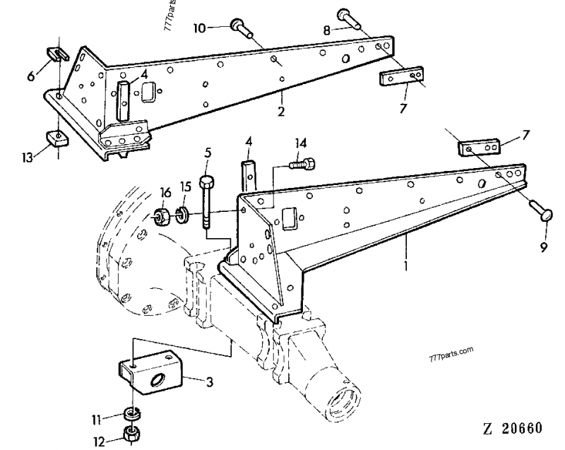 19M7259 CAP SCREW - John Deere spare part | 777parts.com